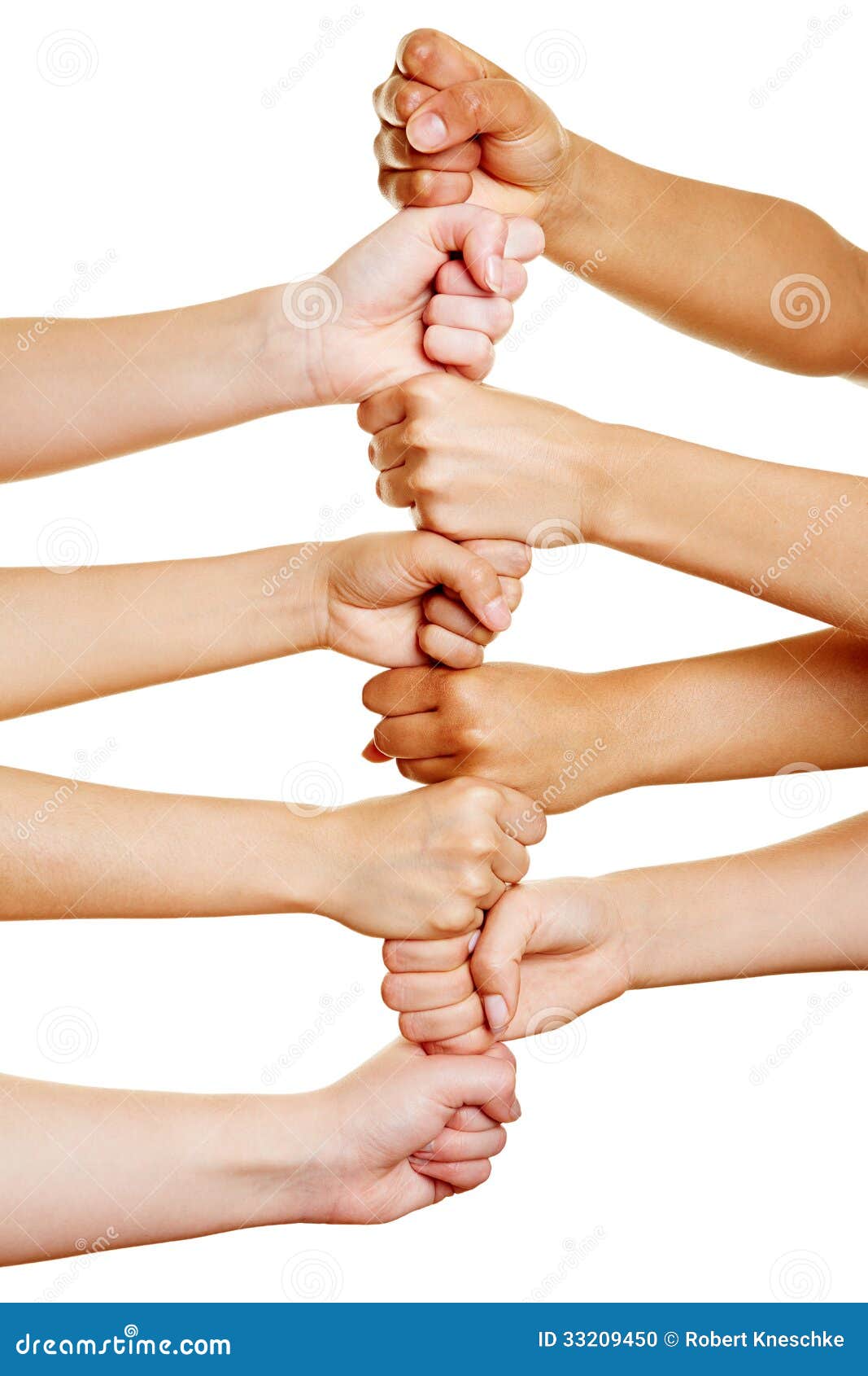 People Building Tower with Hands Stock Photo - Image of group ...