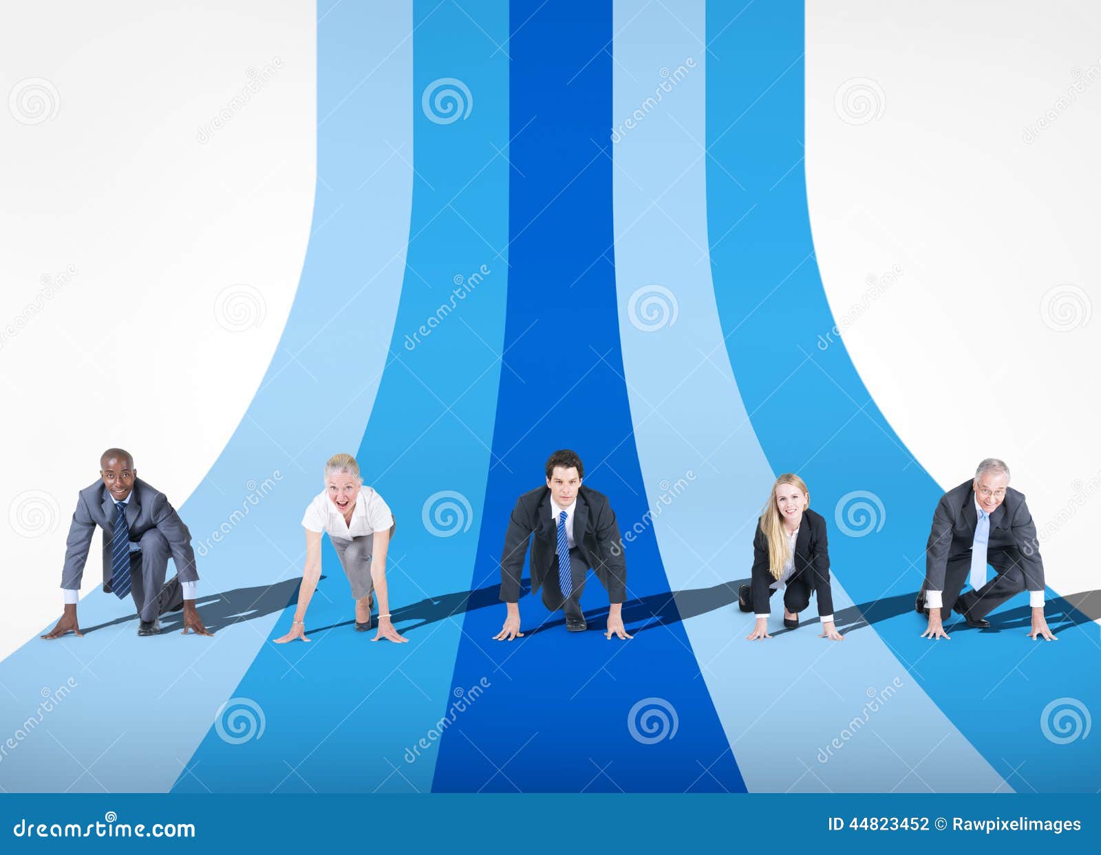 People and Business Competition Concepts Stock Photo - Image of ...