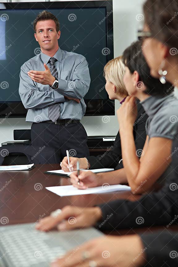 People on Business Training Stock Image - Image of caucasian ...