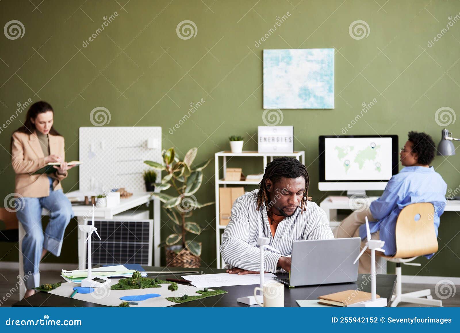 People Busy at Work at Office Stock Photo - Image of worker, business ...