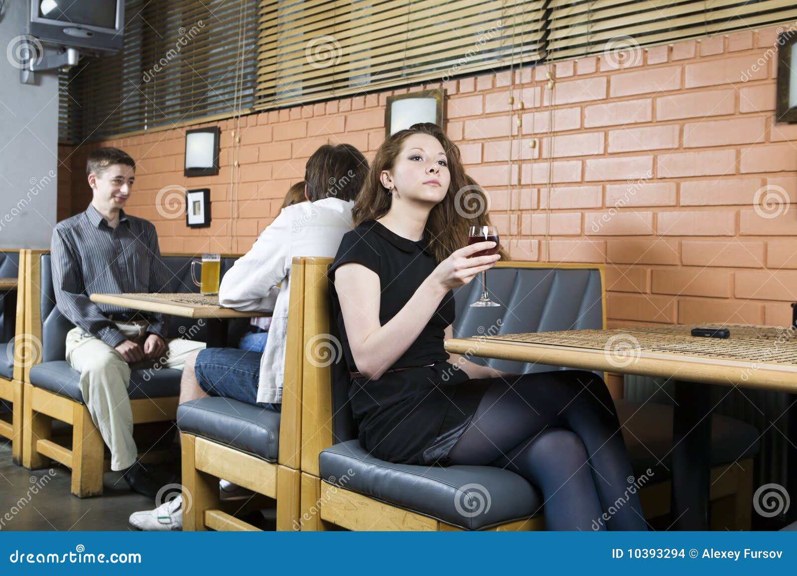 People at cafe stock photo. Image of meeting, female - 10393294