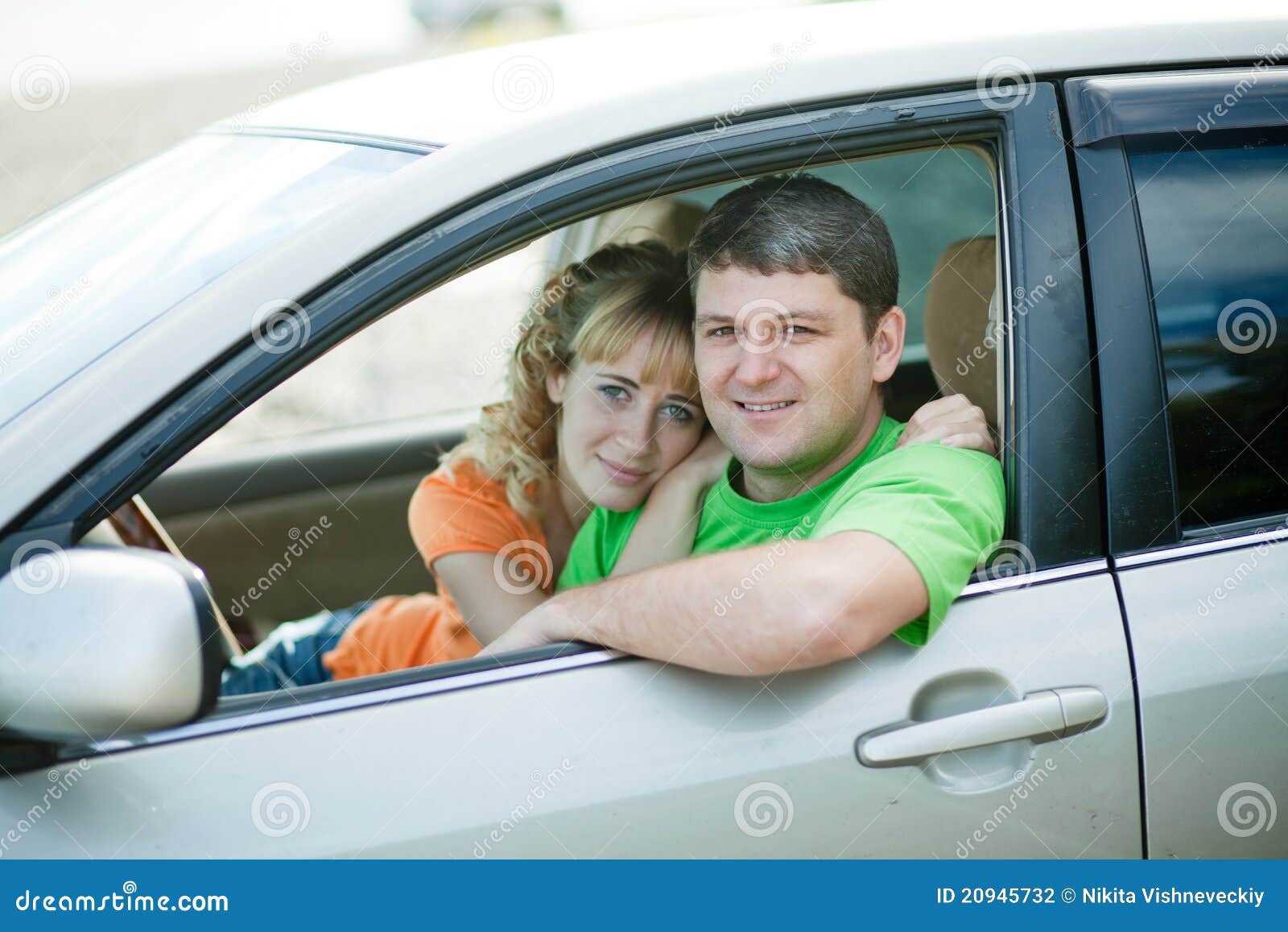 People at the car stock photo. Image of caucasian, automobile - 20945732
