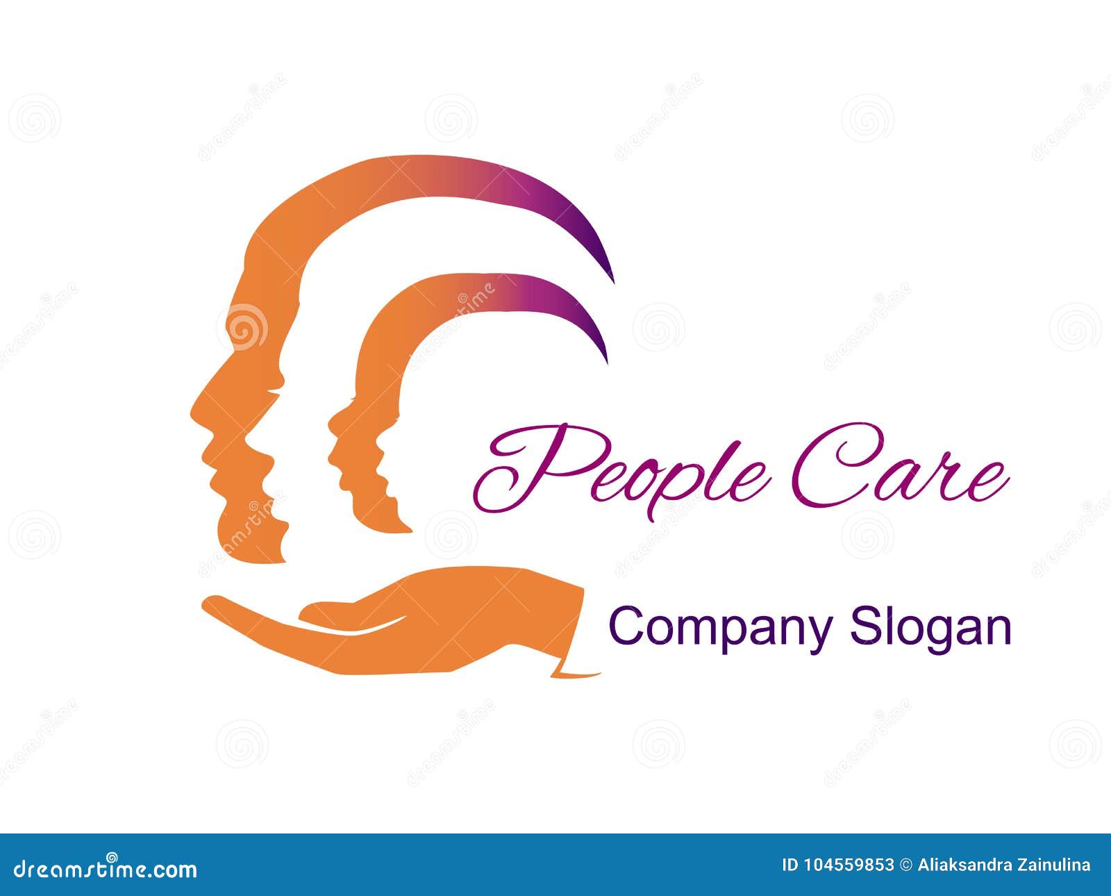 People care design element stock vector. Illustration of doctor - 104559853