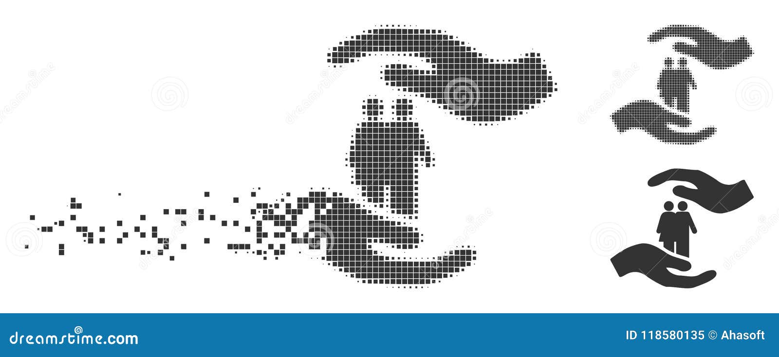 Disintegrating Pixel Halftone Gauss Plot Icon Cartoon Vector ... Disintegrating Pixel Halftone Gauss Plot Icon Cartoon Vector ...