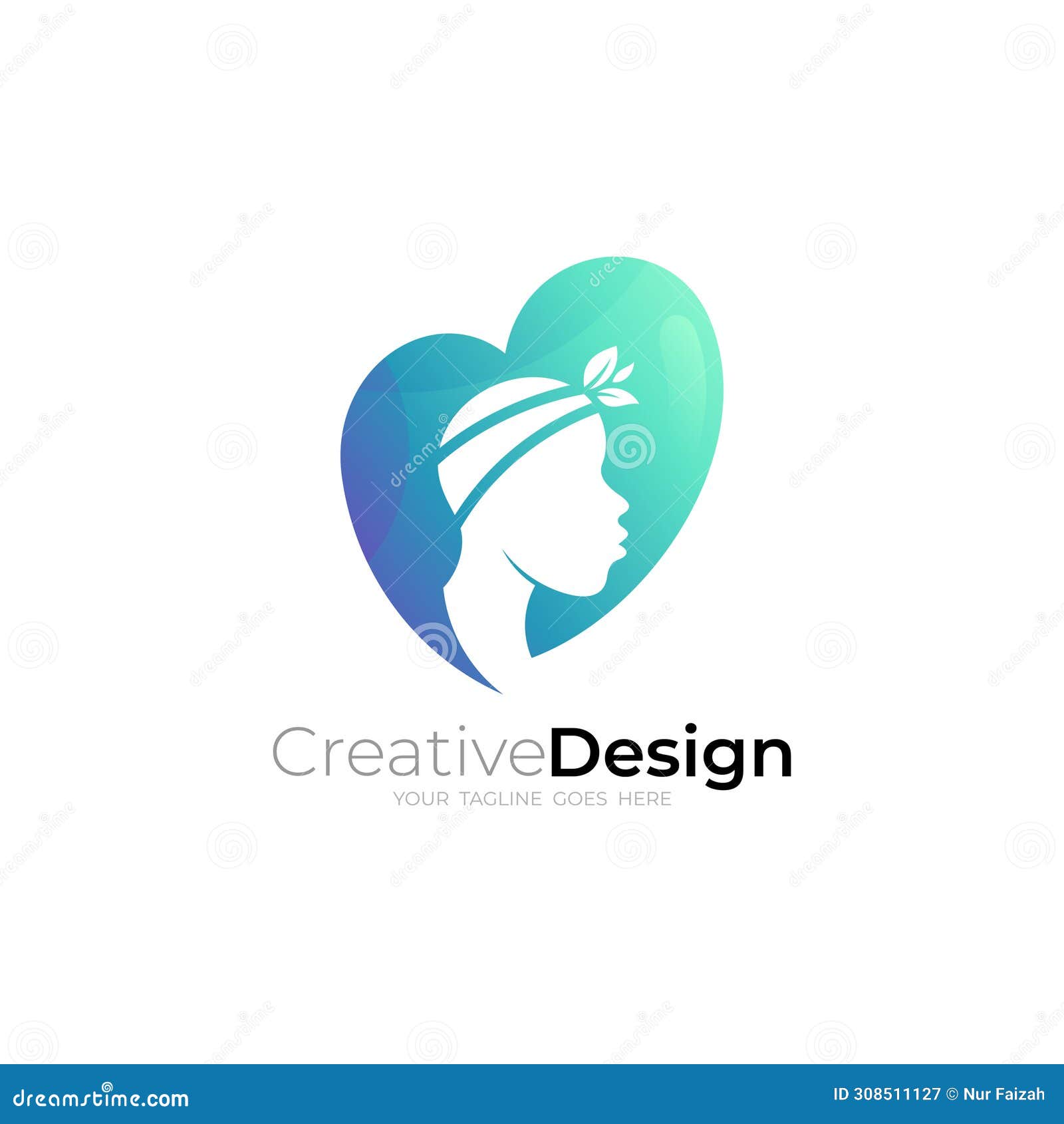 People Care Icon with Love Design, Blue Color, Unity Design Stock ...