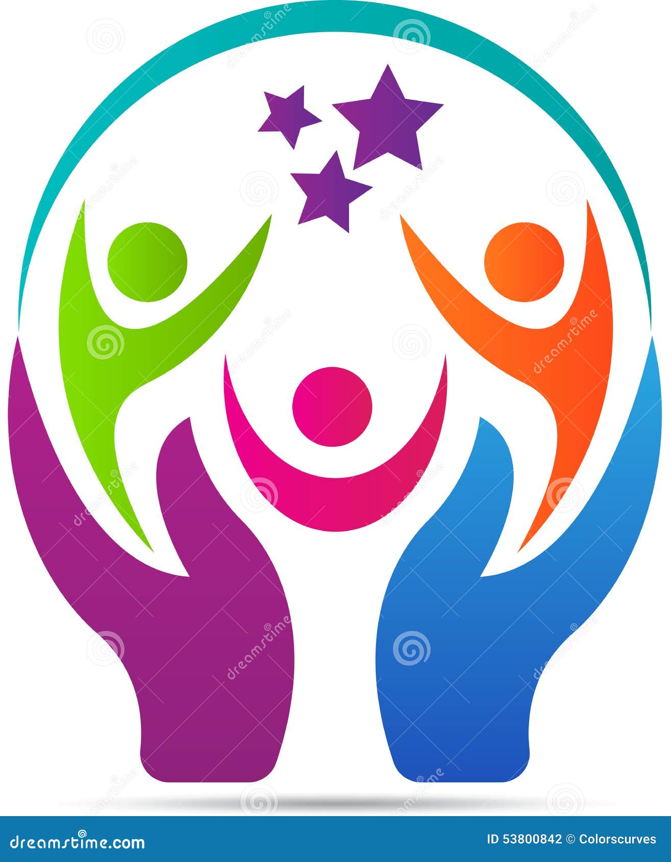 People care logo stock vector. Illustration of happiness - 53800842