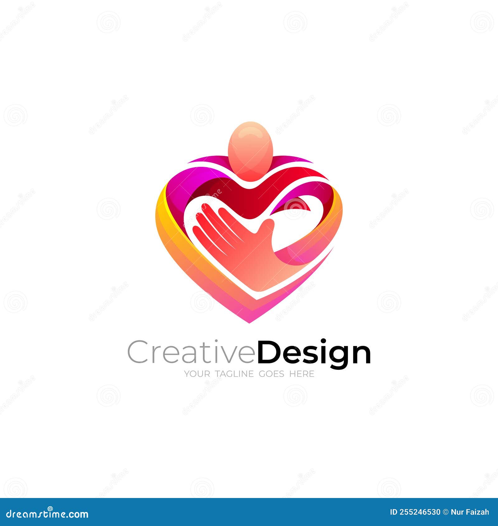 People Care Logo Vector, Red Color, Social Logos Stock Vector ...