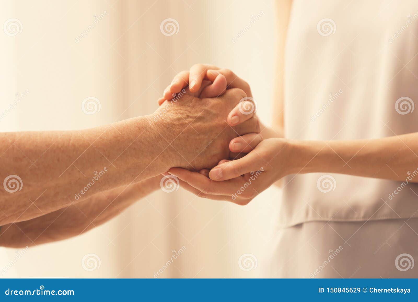 Care and Support. Giving Helping Hand Concept Stock Image - Image of ...