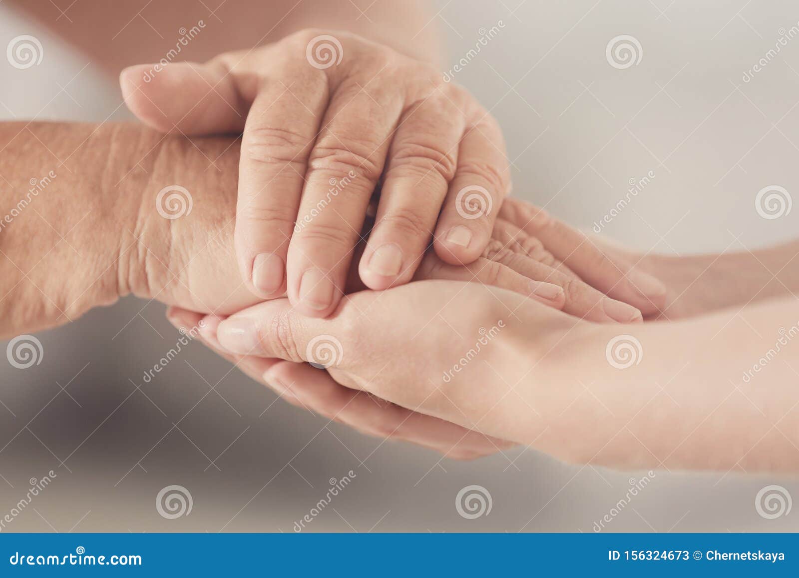 Care and Support. Giving Helping Hand Concept Stock Image - Image of ...