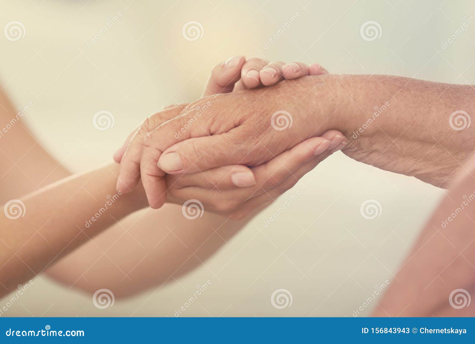 Care and Support. Giving Helping Hand Concept Stock Image - Image of ...