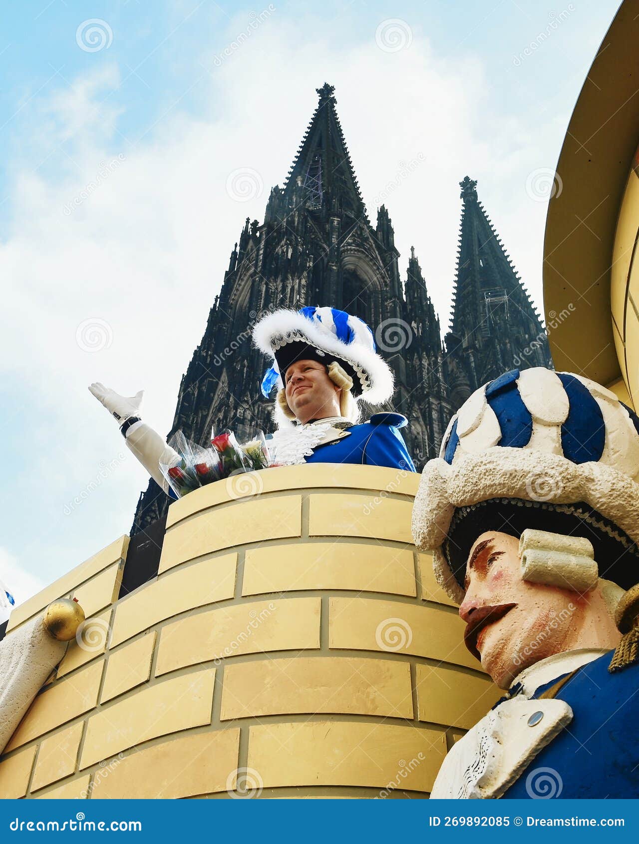People at a Carnival in Cologne. 200 Years of the Cologne Carnival ...