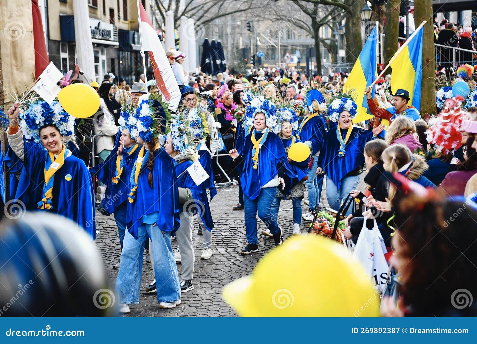 People at a Carnival in Cologne. 200 Years of the Cologne Carnival ...