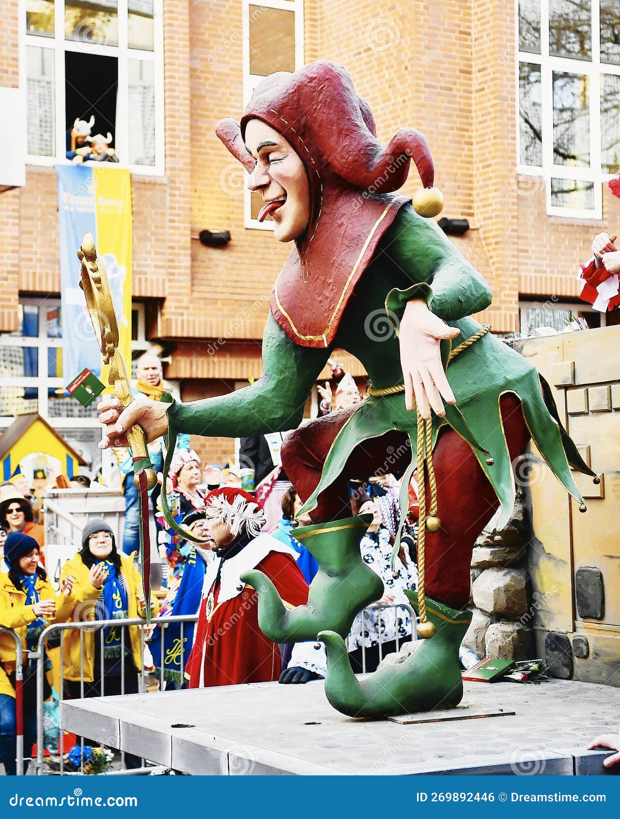People at a Carnival in Cologne. 200 Years of the Cologne Carnival ...