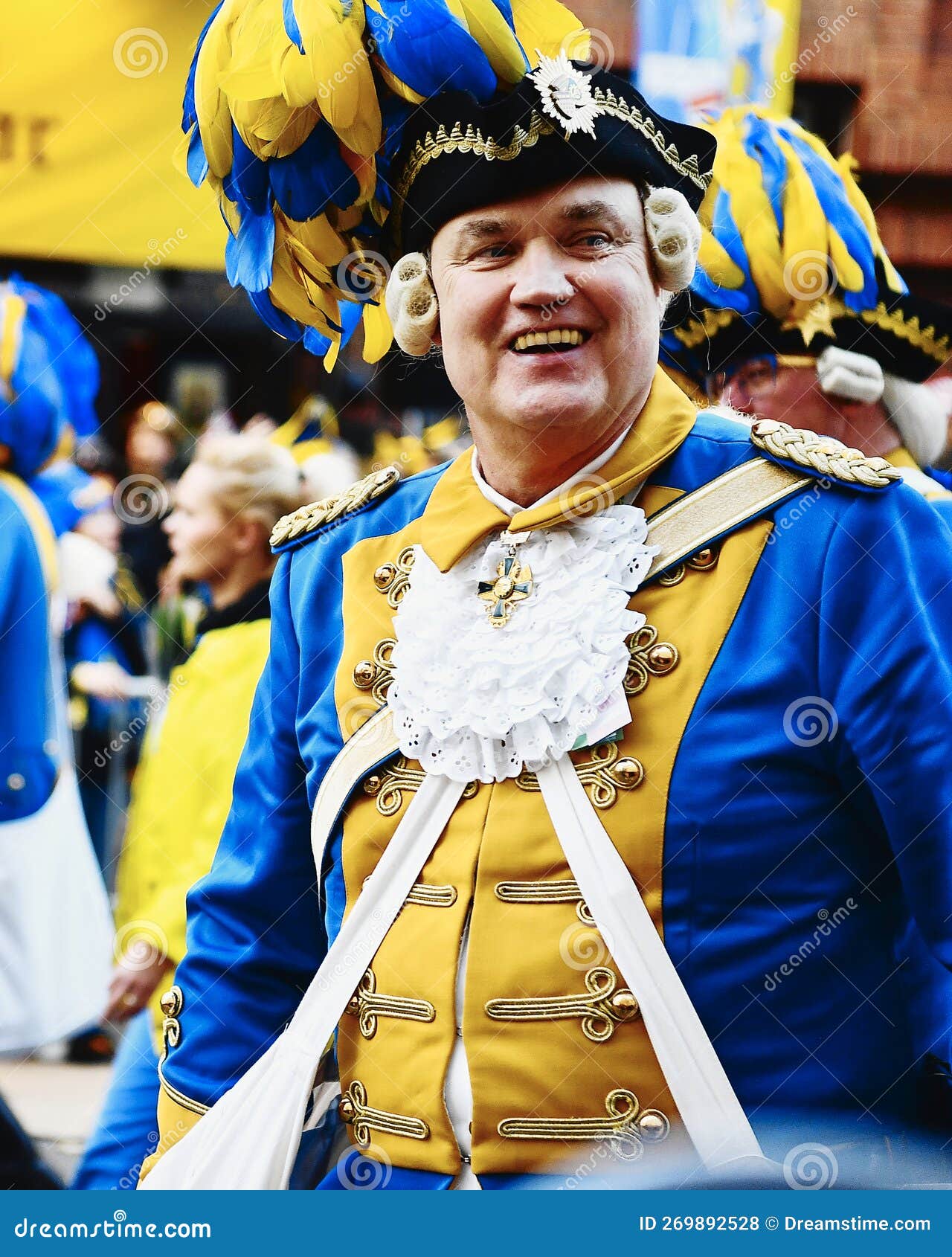 People at a Carnival in Cologne. 200 Years of the Cologne Carnival ...