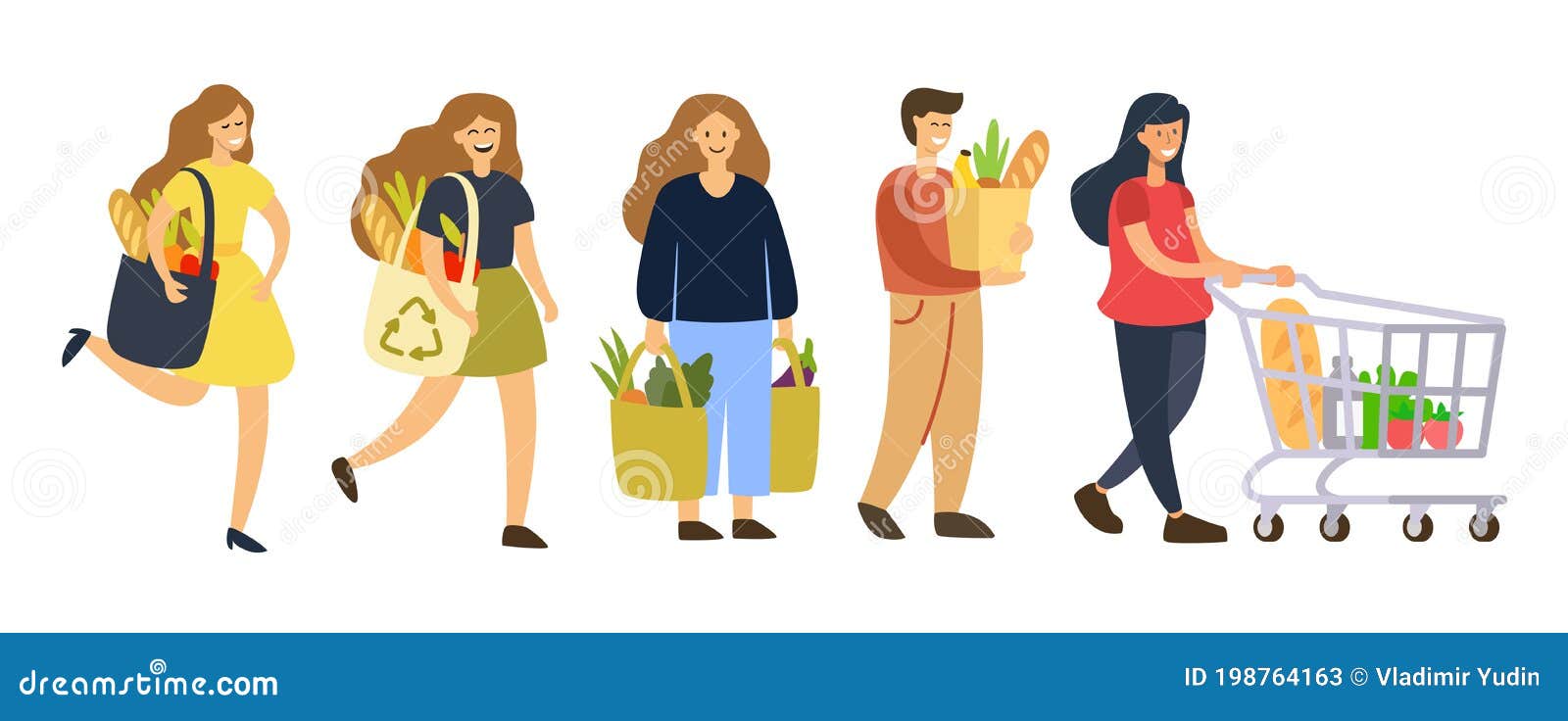 People Carry Boxes, Loader And Courier Icons Set, Stick Figure Man ...