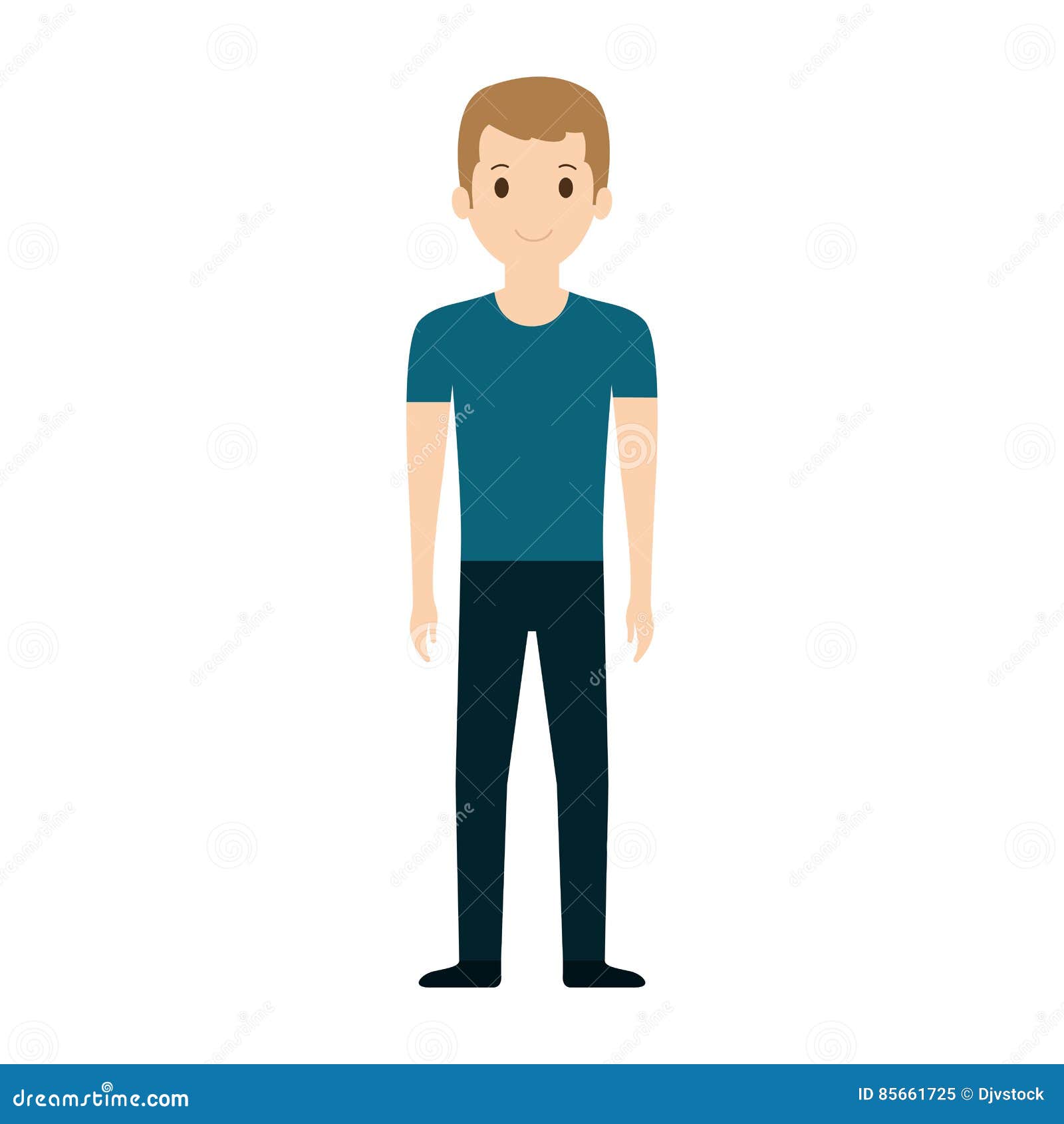 People Casual Man Cloth Icon Stock Illustration - Illustration of ...