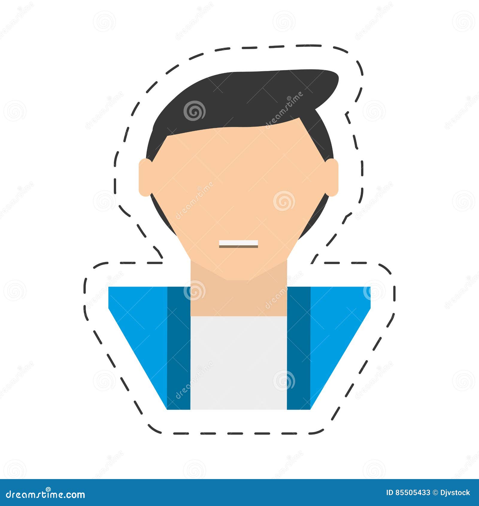 People Casual Man Icon Image Stock Illustration - Illustration of male ...