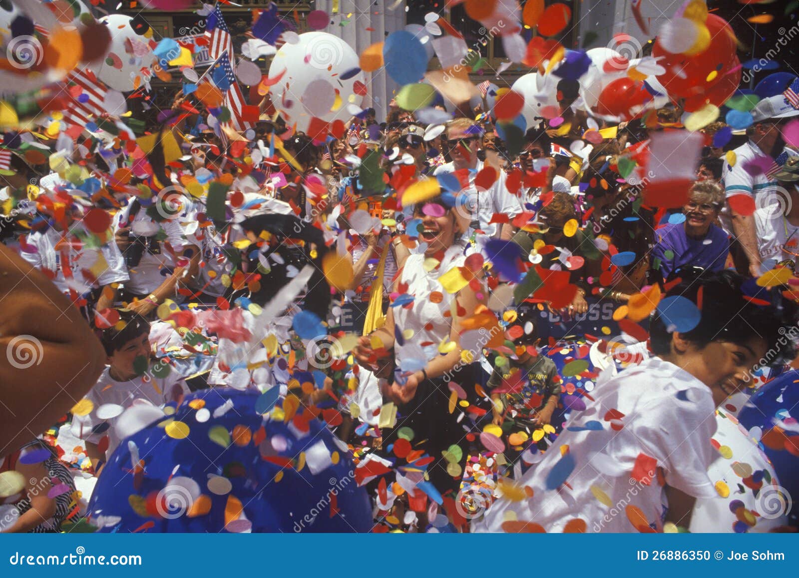 People Celebrating At The Border Flag Lowering Ceremony Editorial Image ...