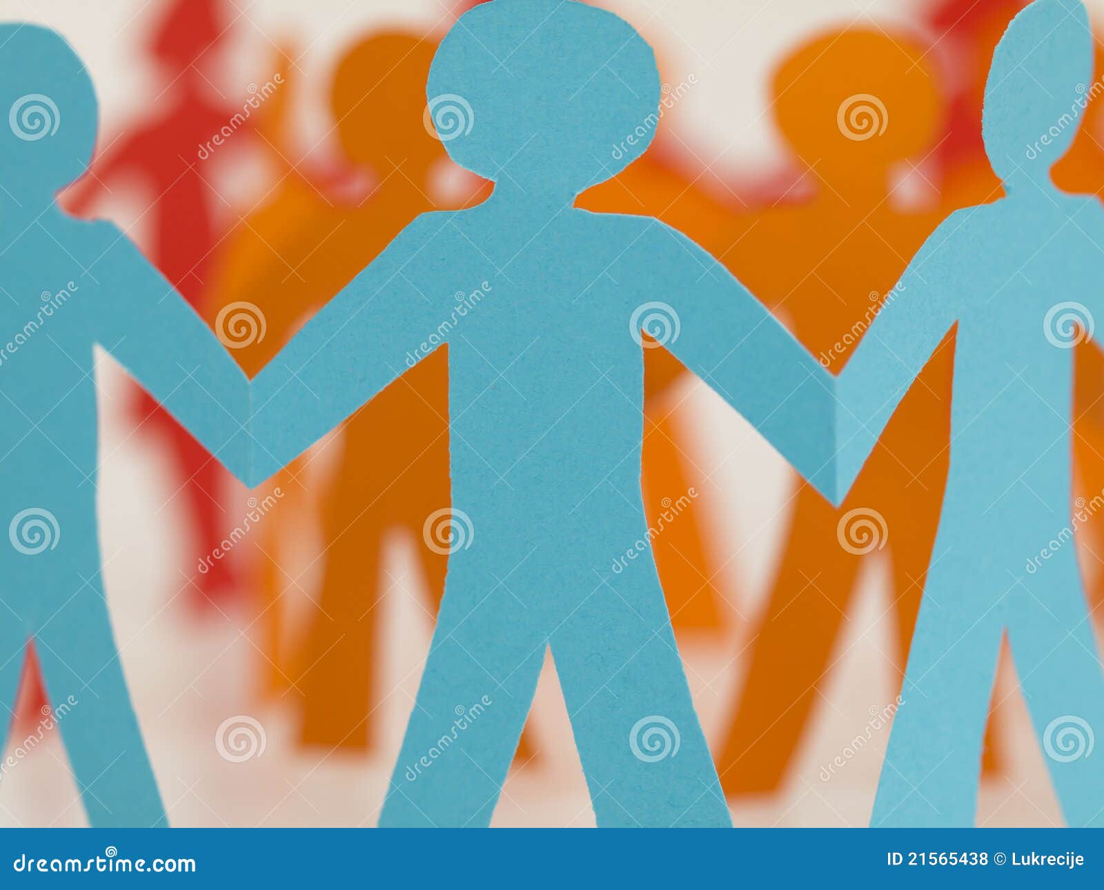 People chain stock photo. Image of female, objects, harmony - 21565438