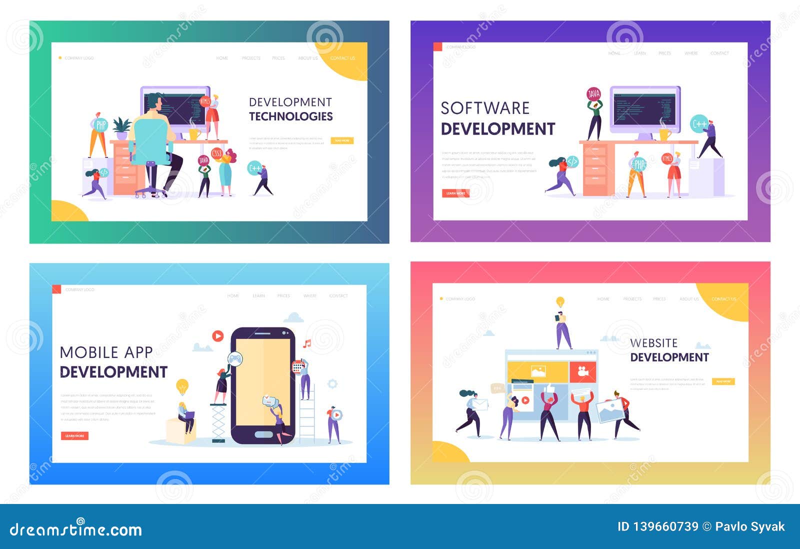 Software Development Seamless Pattern With Flat Line Icons. Programming ... Software Development Seamless Pattern With Flat Line Icons. Programming ...