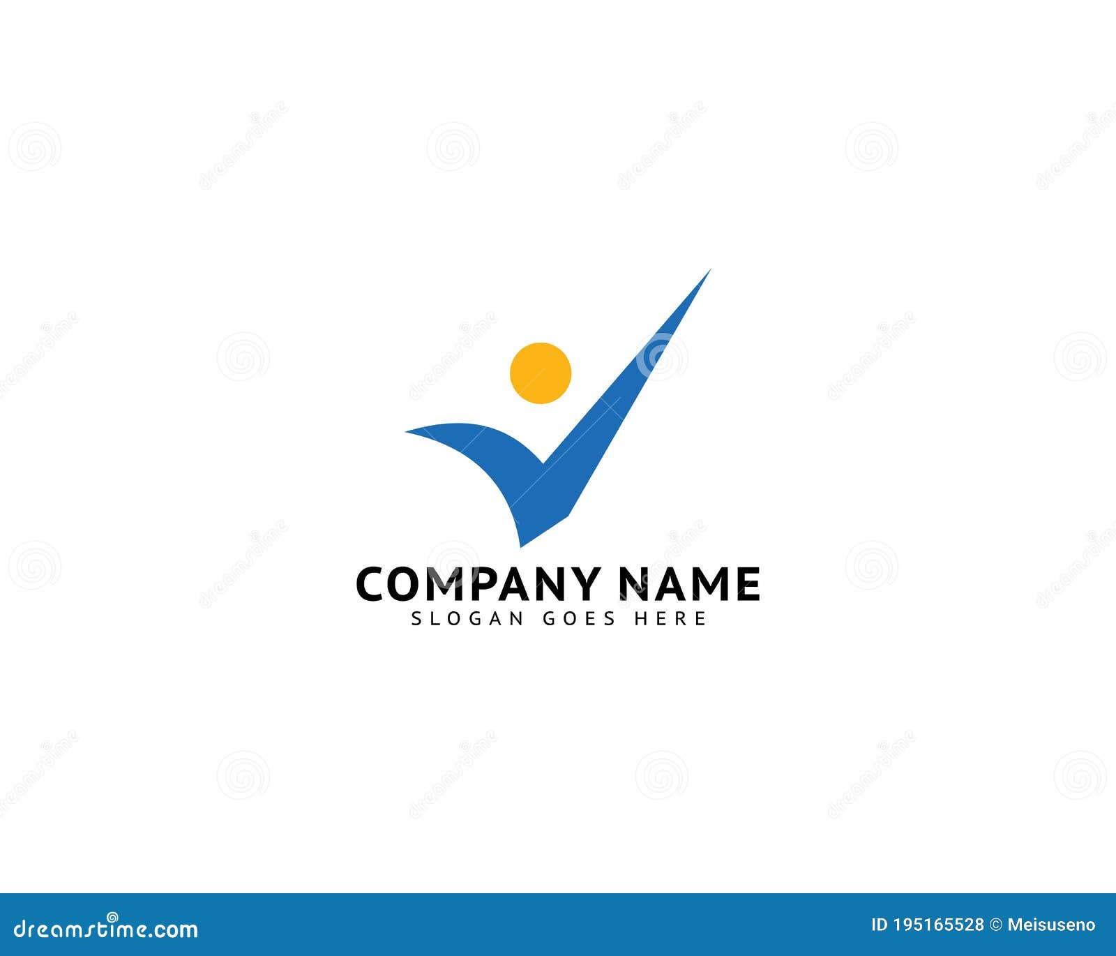 People Check Logo Design Vector Template Stock Vector - Illustration of ...