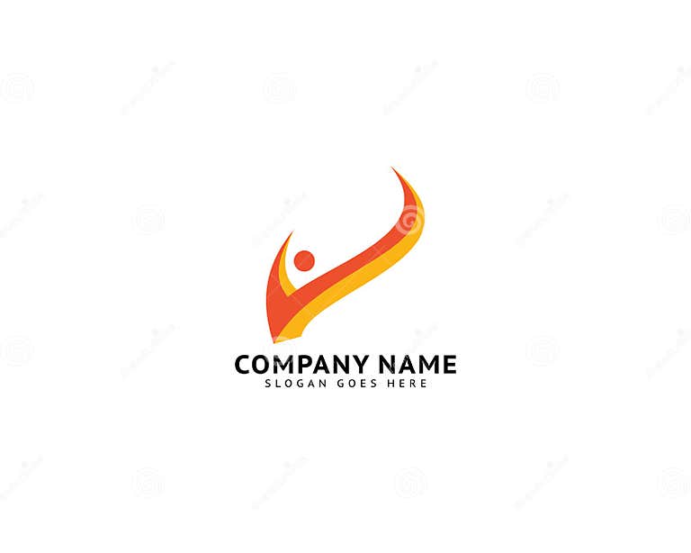 People Check Logo Design Vector Template Stock Vector - Illustration of ...