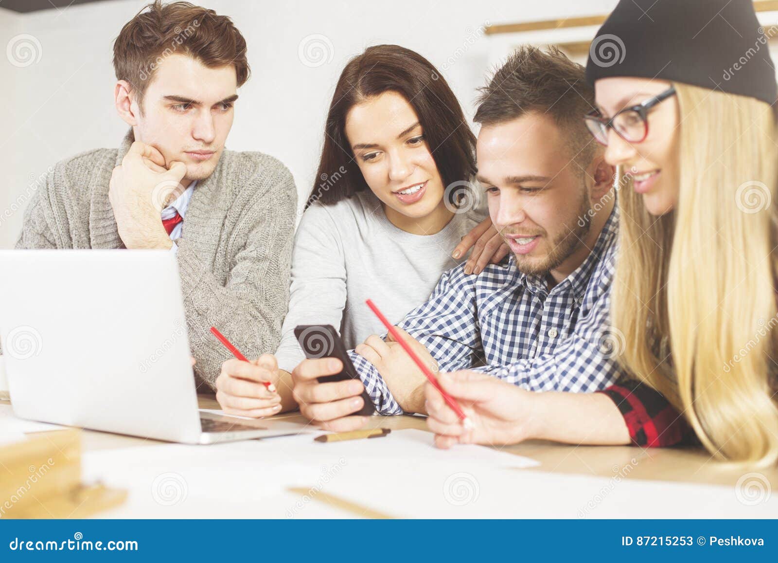 People Checking Cellular Phones Stock Image - Image of girls ...