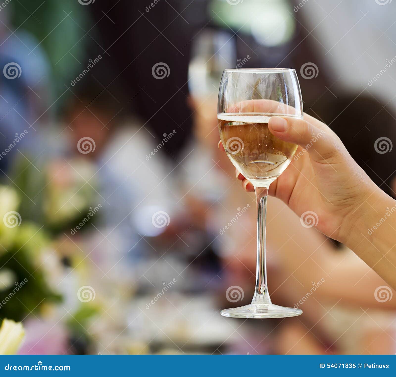 People Cheering with Champagne and Wine Stock Photo - Image of people ...