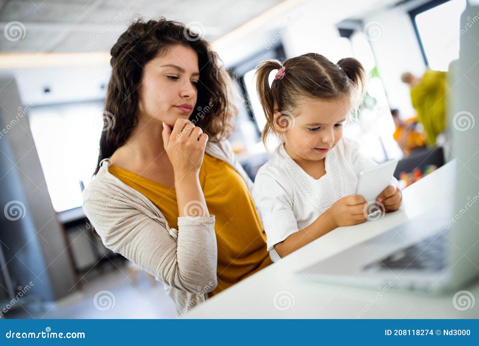 People, Children, Technology and Addiction Concept. Digital Generation ...