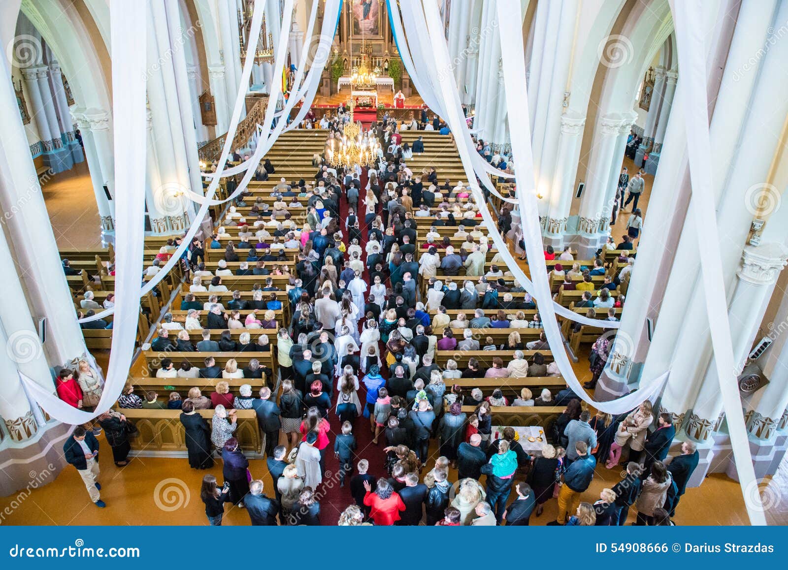 People in church editorial photo. Image of lithuania - 54908666