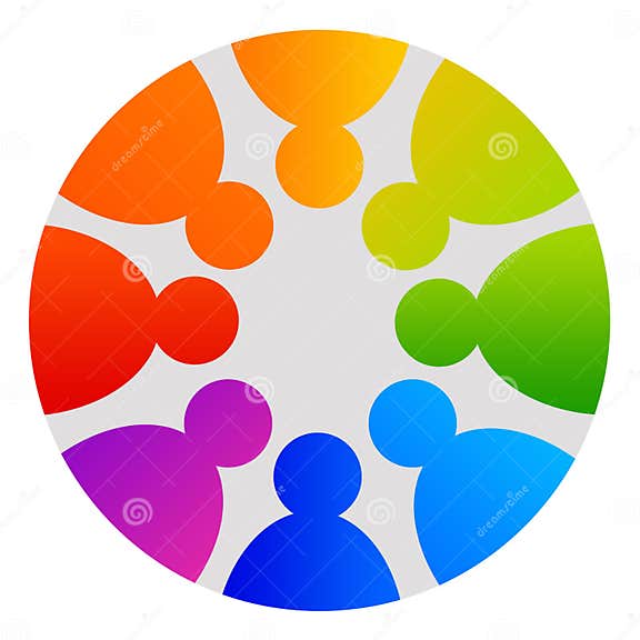People circle stock illustration. Illustration of directors - 28179699