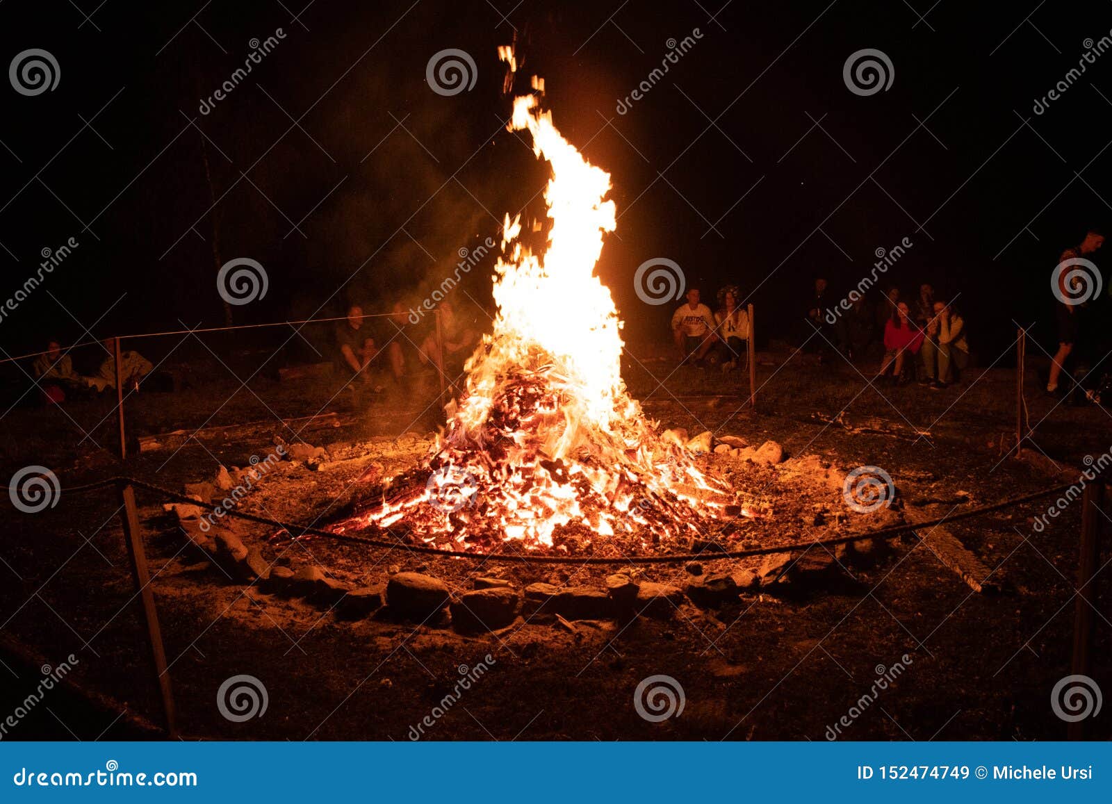 Bonfire stock image. Image of passion, forest, johns - 152474749