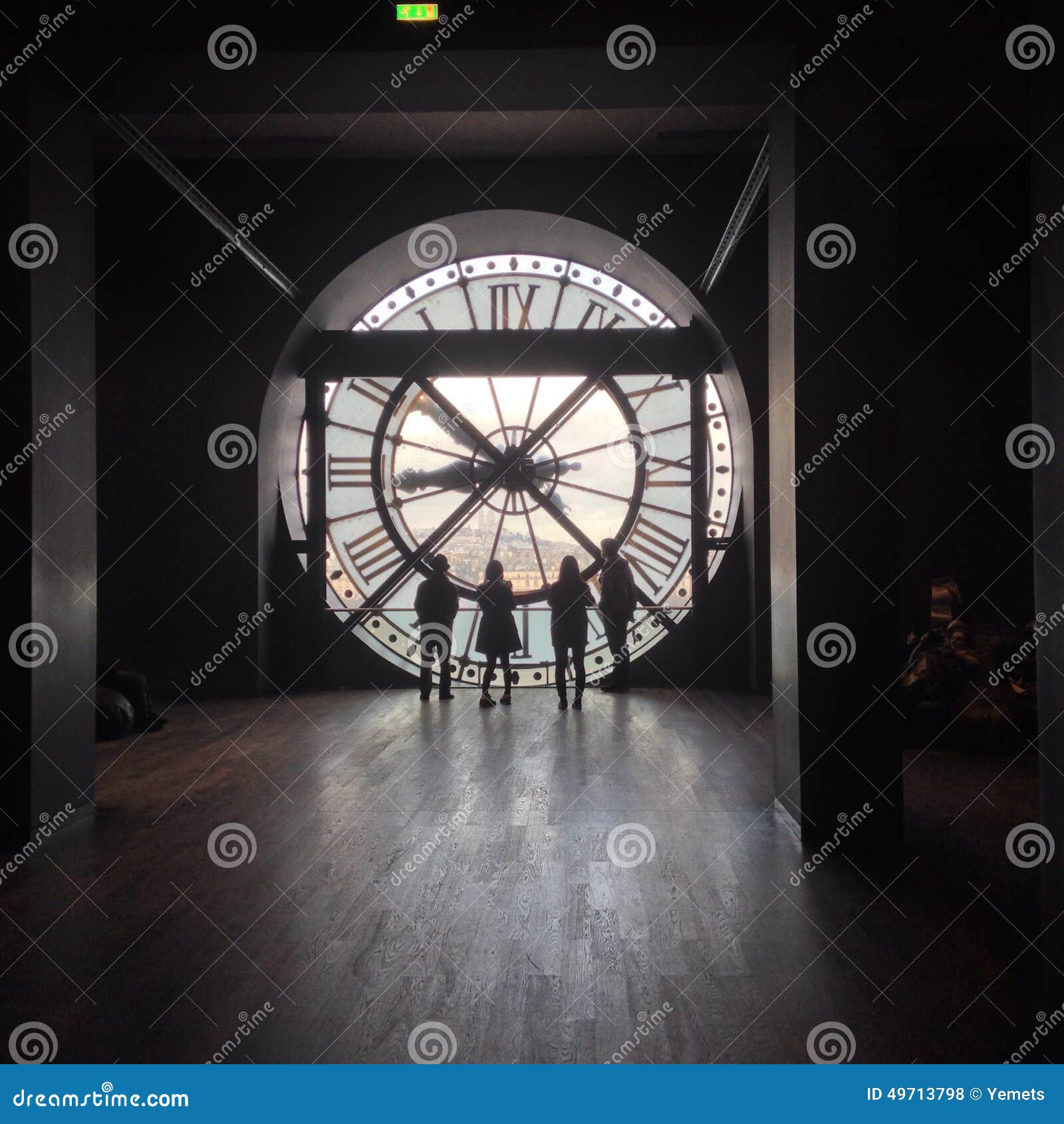 People and clock stock photo. Image of people, look, distance - 49713798