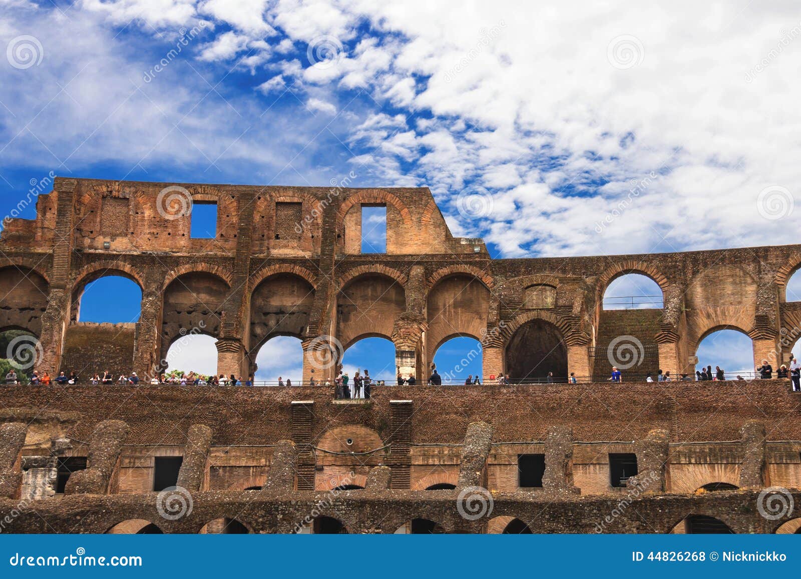 People in the Colosseum in Rome, Italy Editorial Stock Photo - Image of ...