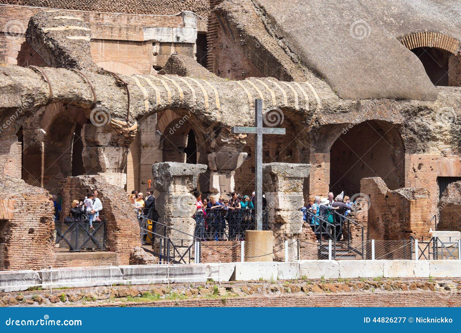People in the Colosseum in Rome, Italy Editorial Photography - Image of ...