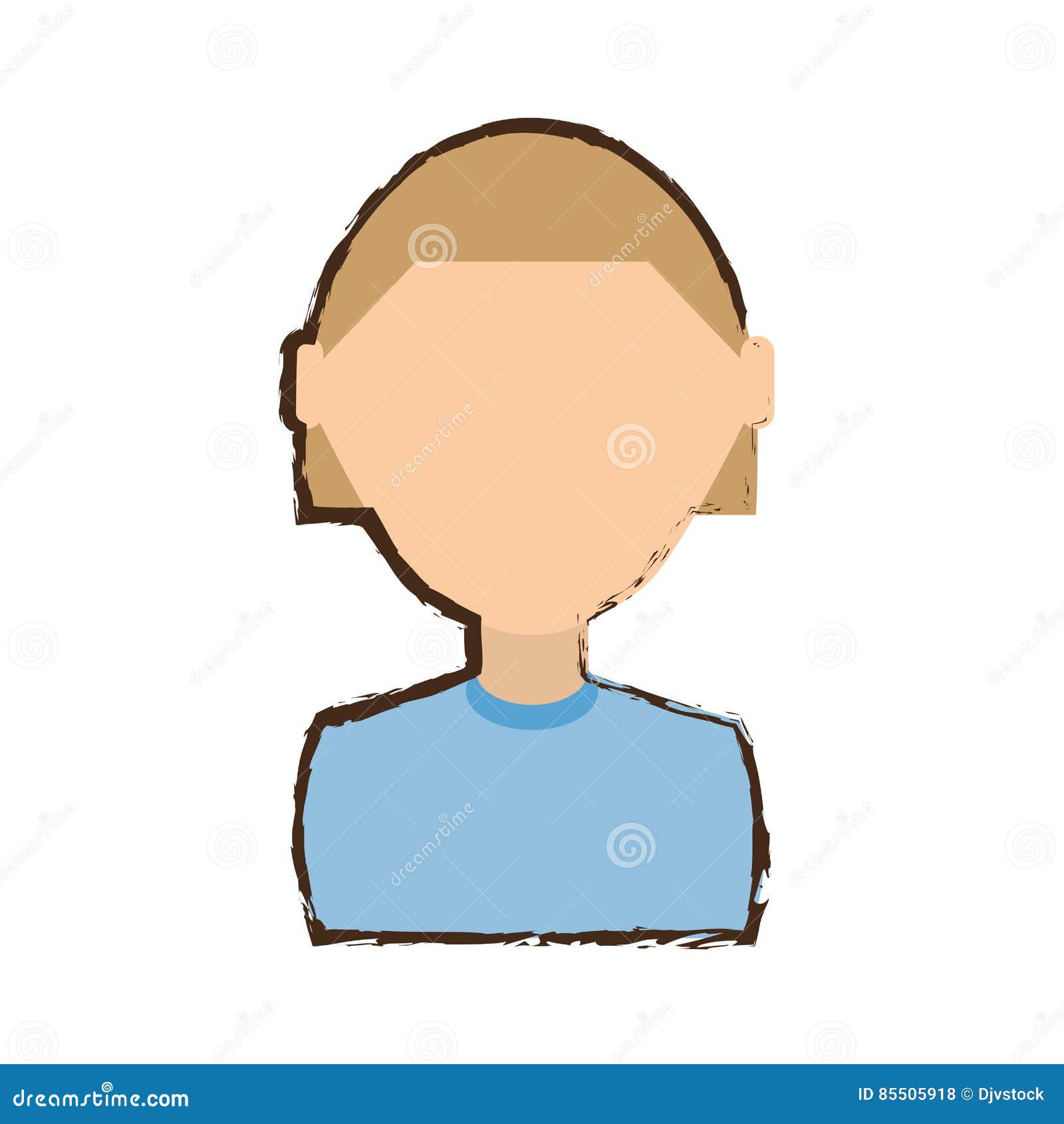 People Commoner Man Icon Image Stock Illustration - Illustration of ...