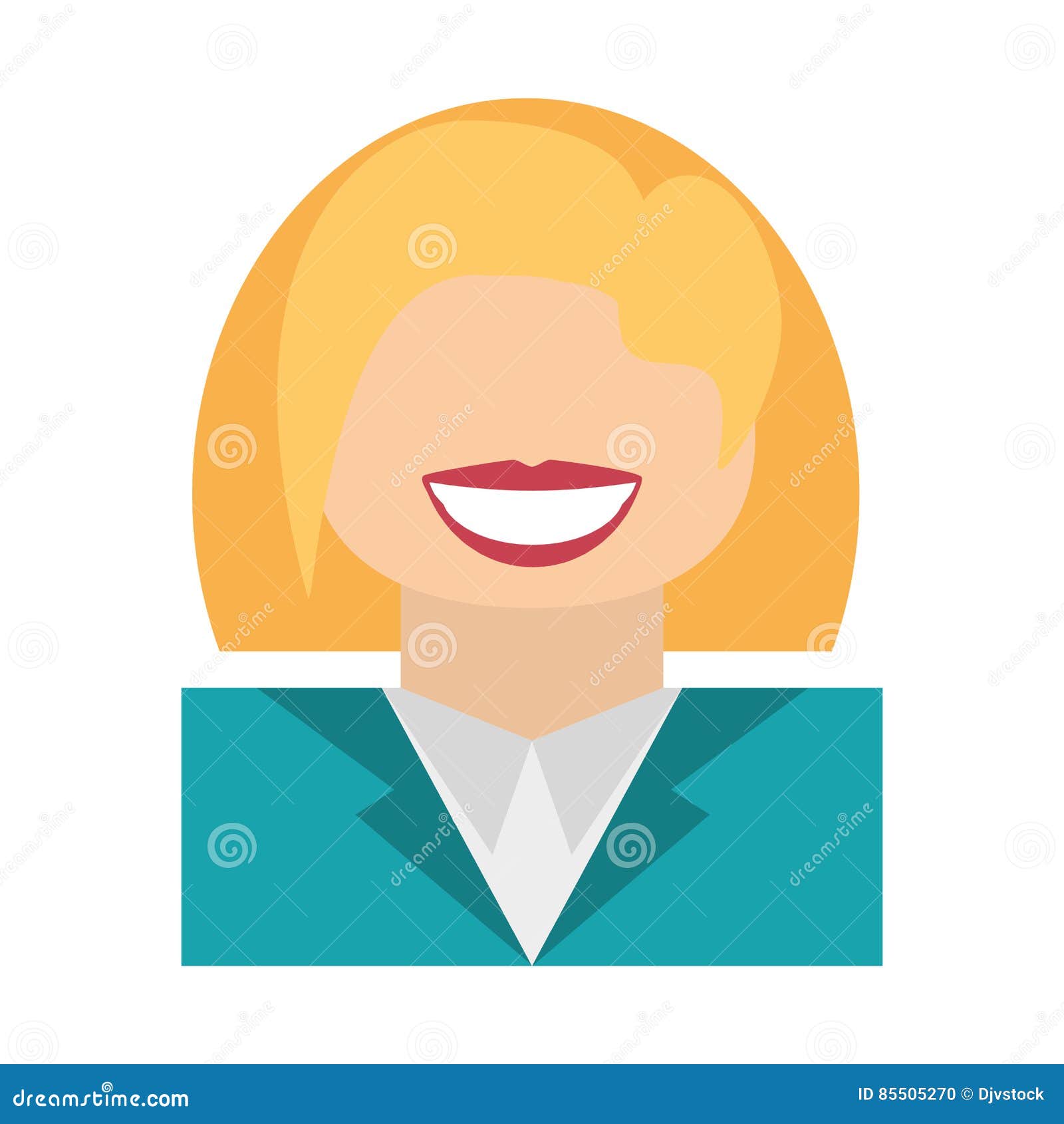 People Commoner Woman Icon Image Stock Illustration - Illustration of ...
