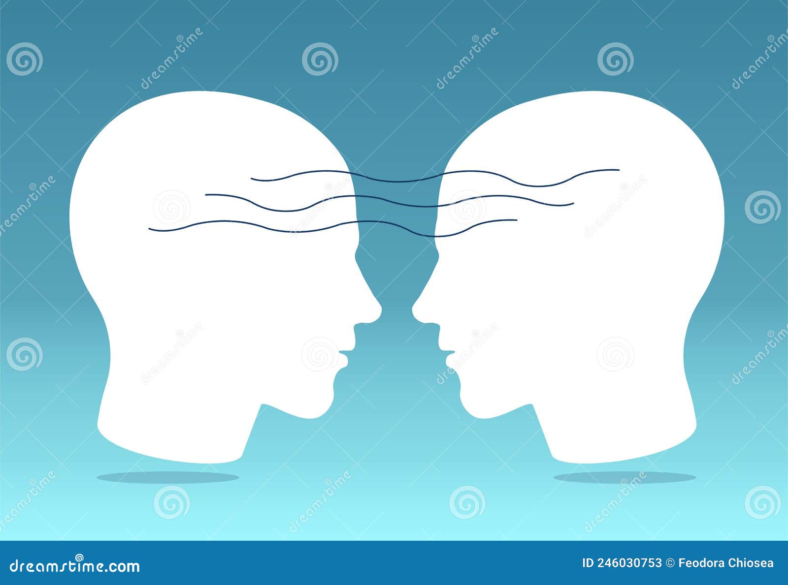 People Communication, Ideas Exchange, Emotional Support Concept Stock ...