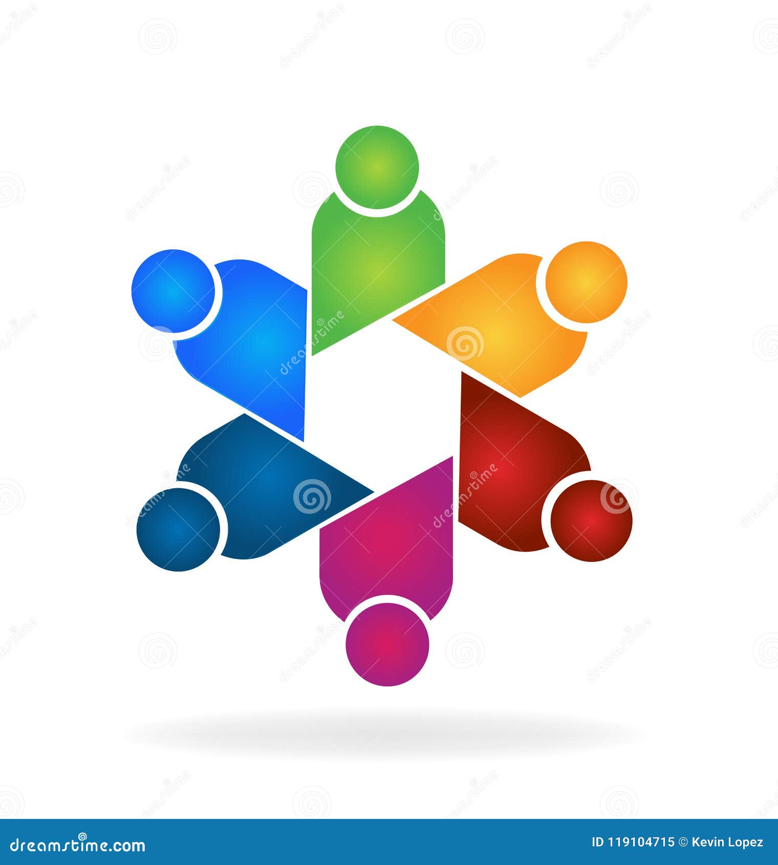 People Community Teamwork Vector Design Stock Vector - Illustration of ...