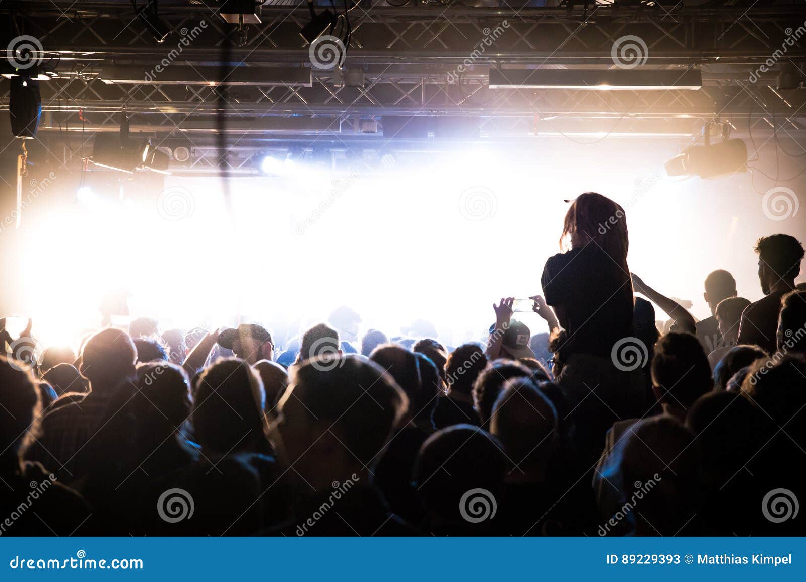 People at a Concert stock image. Image of concert, person - 89229393
