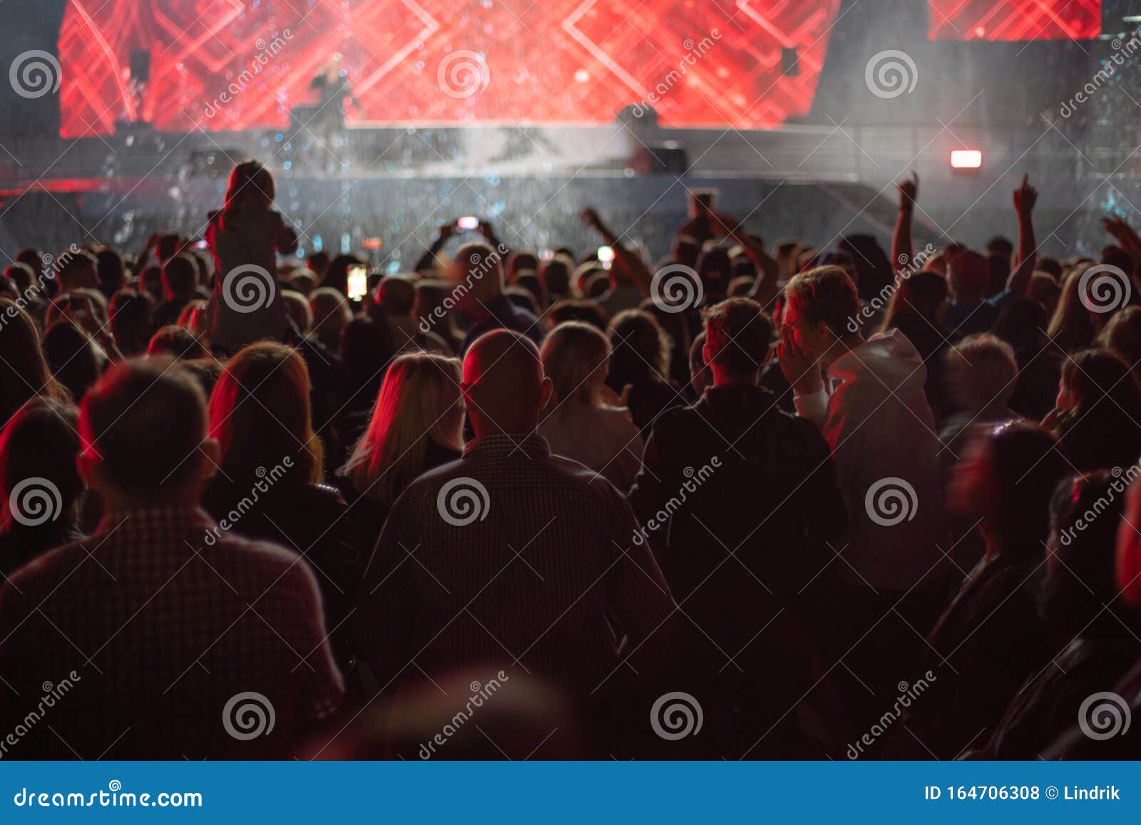 People at the concert stock photo. Image of concert - 164706308