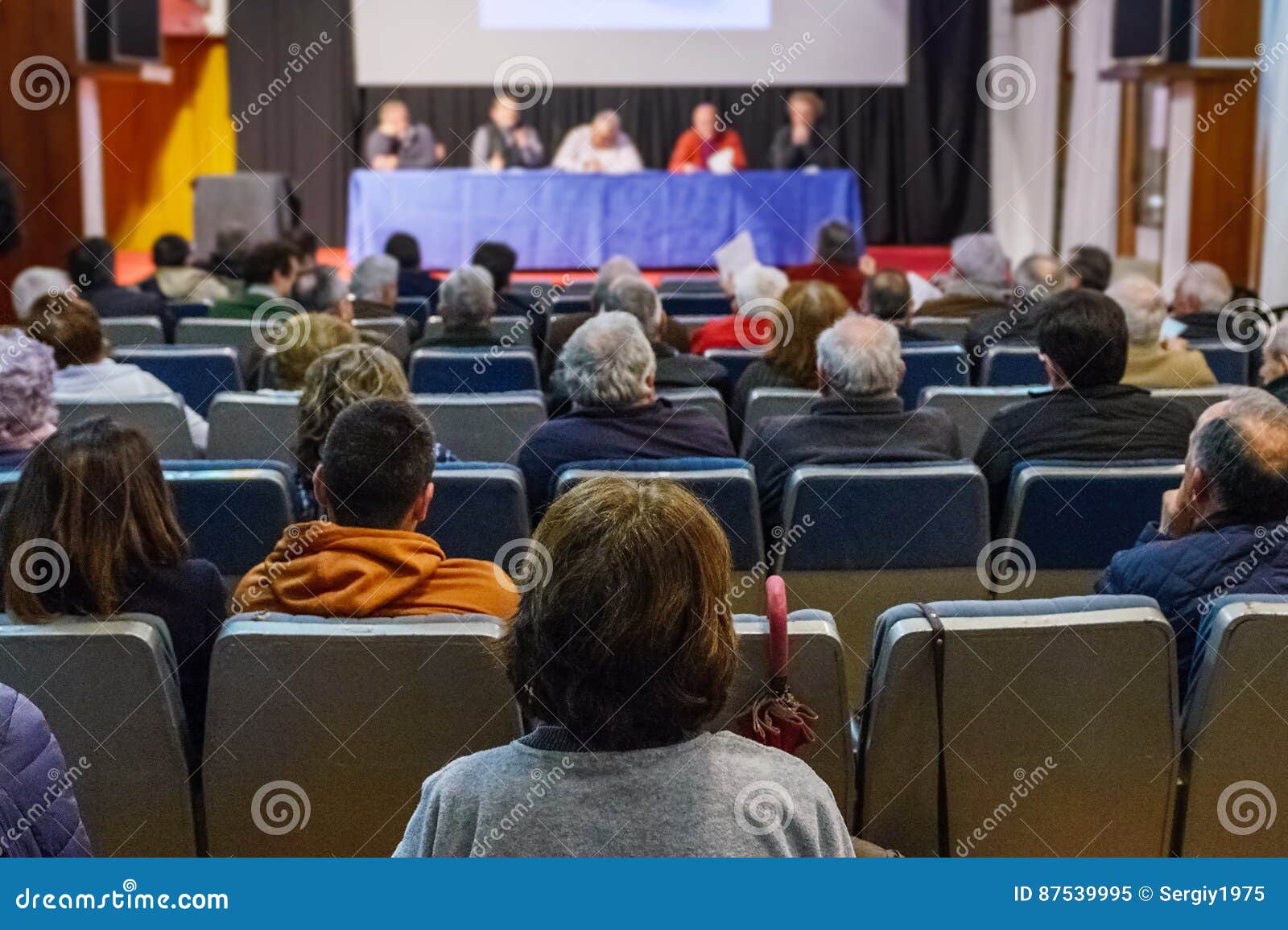 People at the Conference in the Conference Hall Editorial Image - Image ...