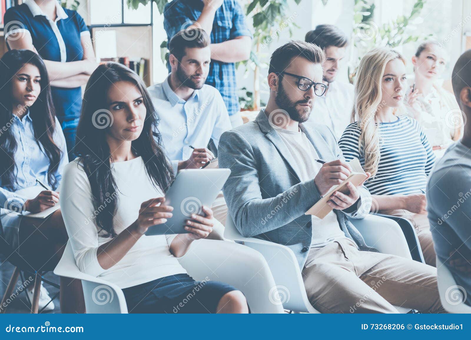 People on conference. stock photo. Image of finance, center - 73268206