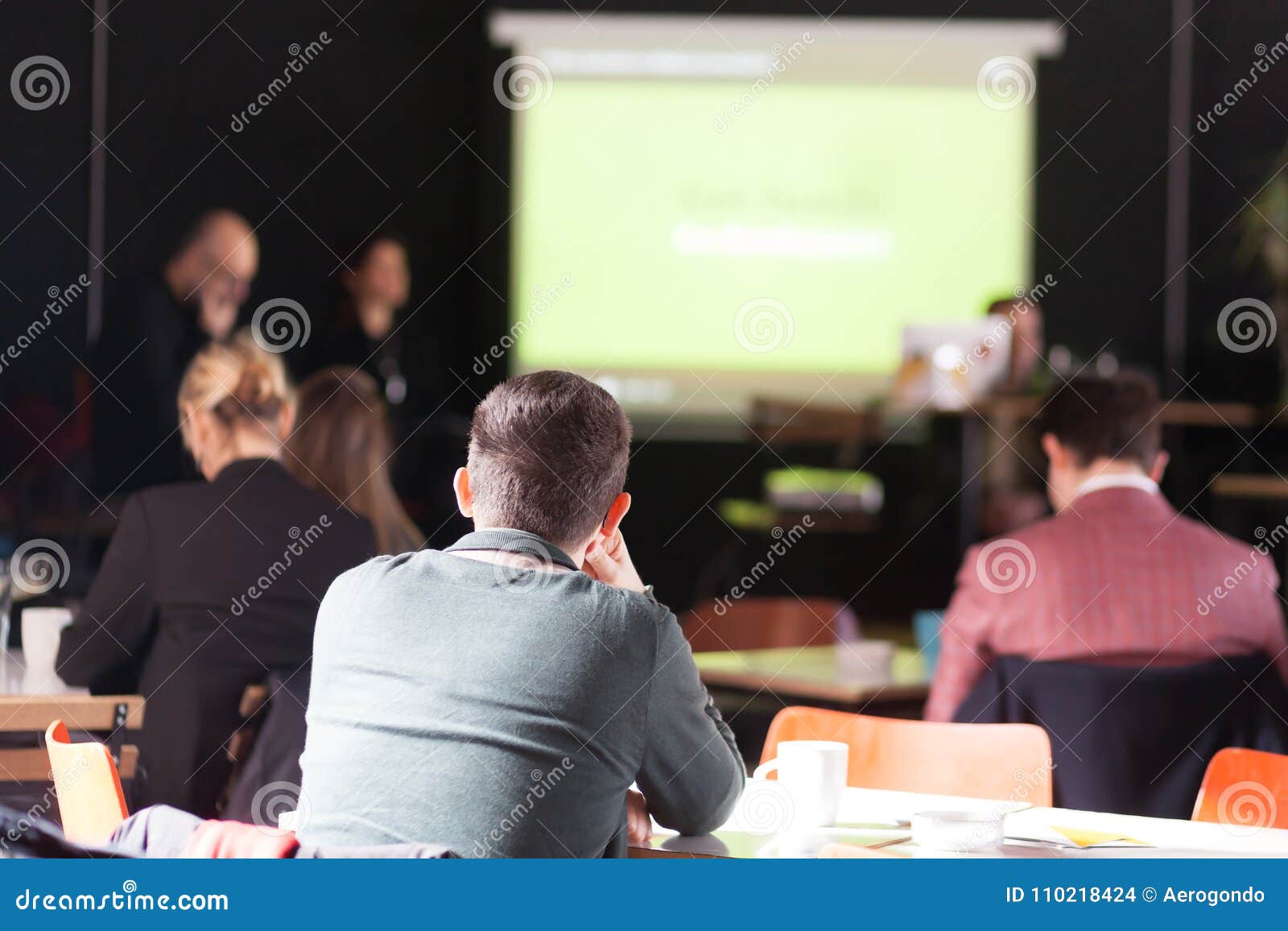 People at the conference editorial stock image. Image of center - 110218424