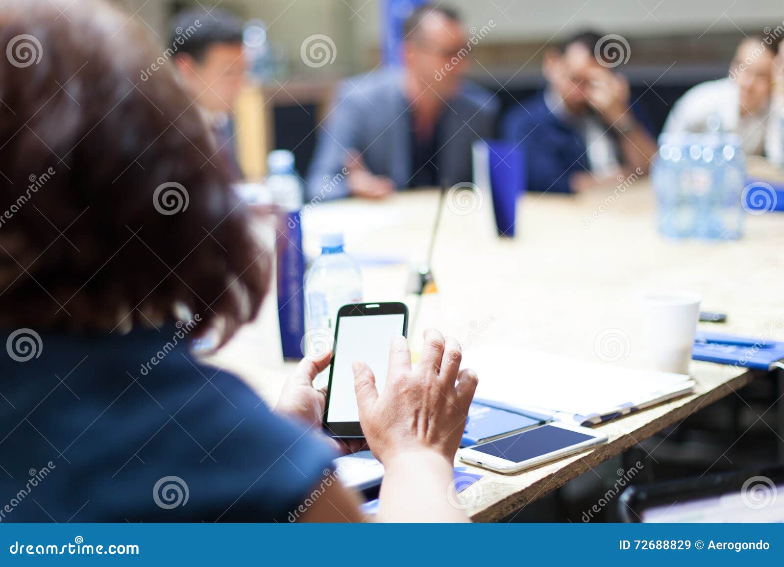 People at conference editorial stock image. Image of indoors - 72688829