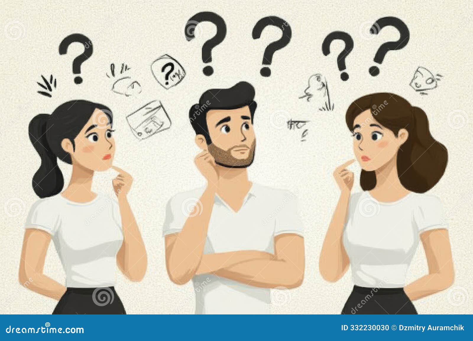 The People with Confusion Problems or Doubts, Lost in Difficulties or ...