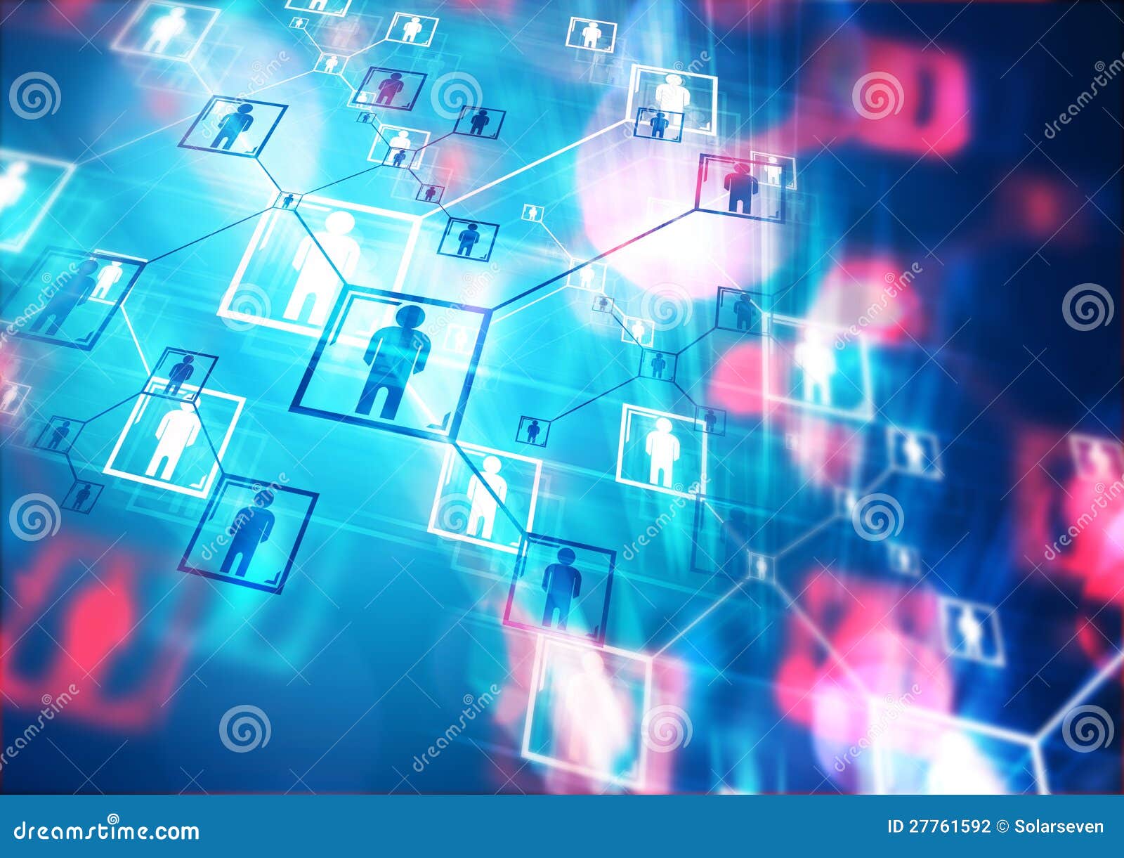 People Connected stock photo. Image of connected, network - 27761592