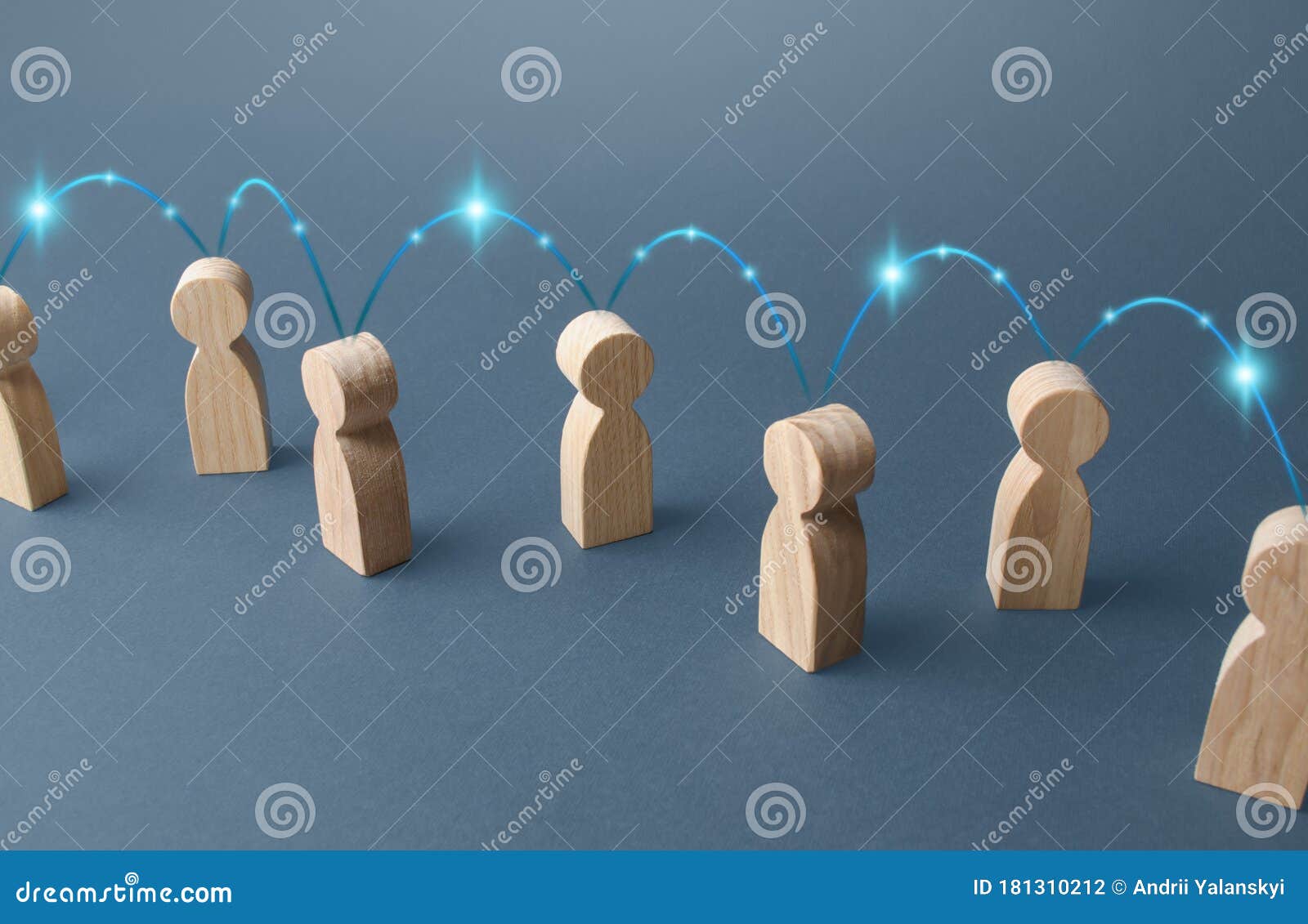 People are Connected by a Chain of Connections. Communication and ...