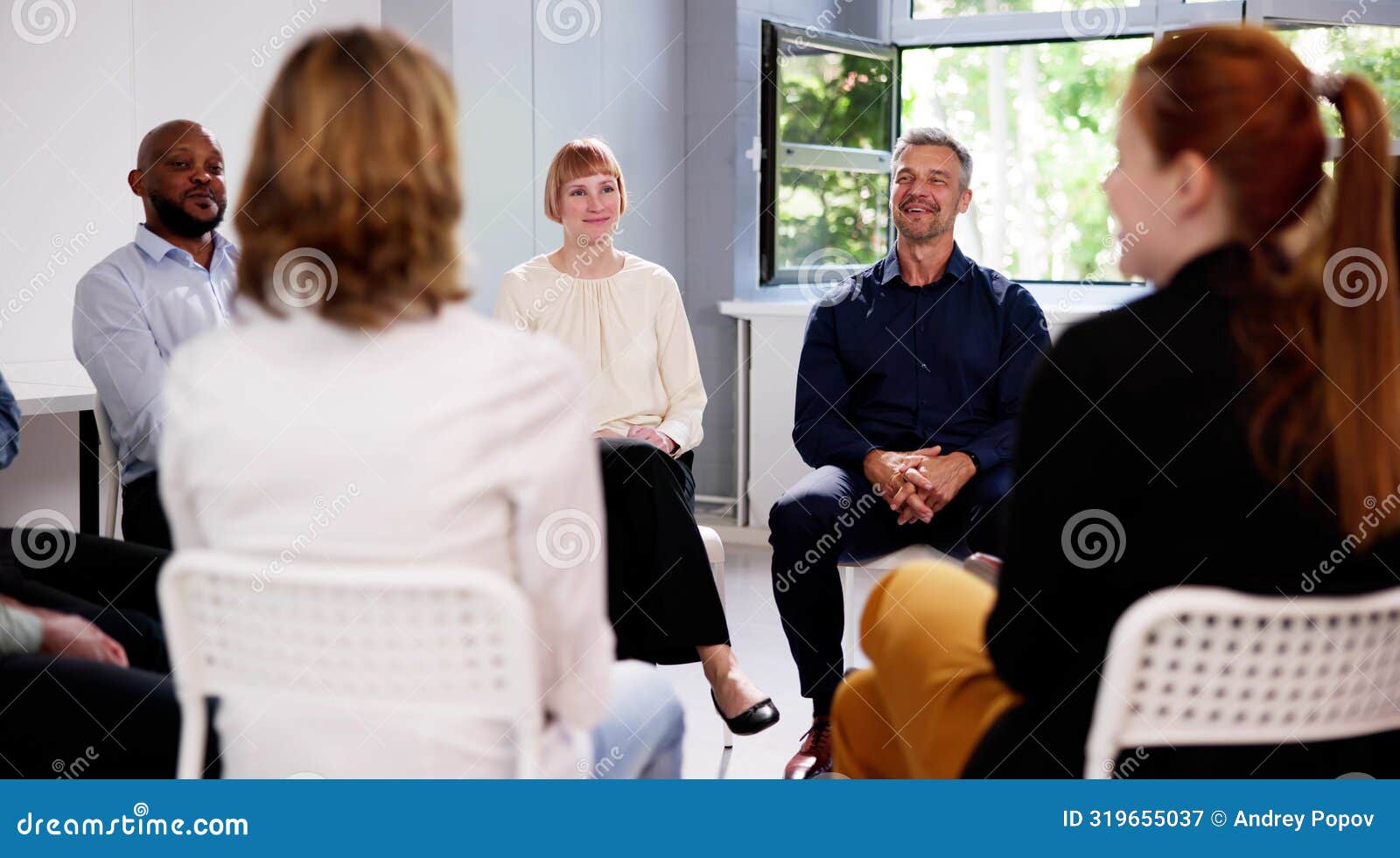 People Consoling Man stock image. Image of psychology - 319655037