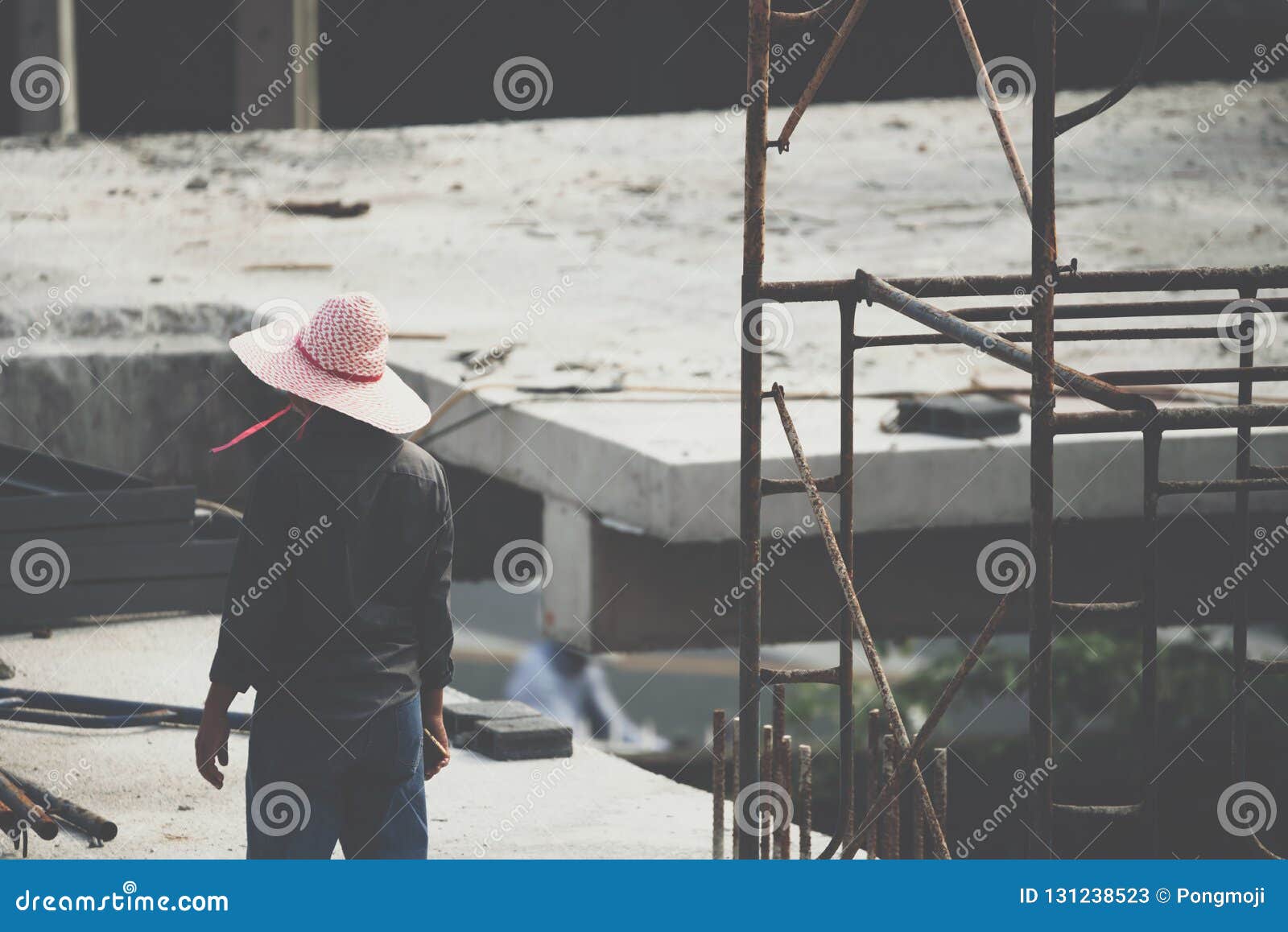 People Construction Worker at Construction Site Editorial Stock Photo ...